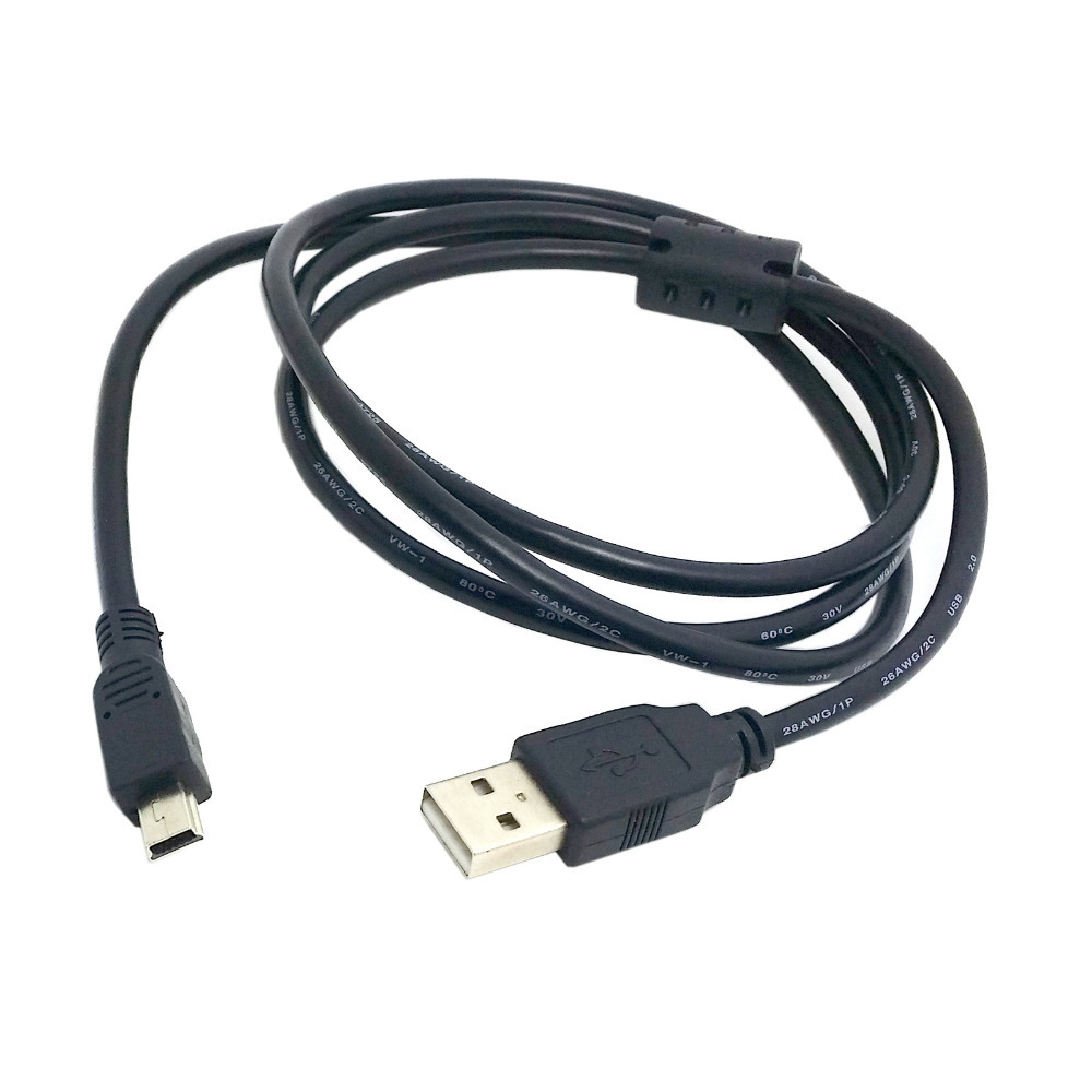 Cablecc 1.5 M 5ft USB 2.0 mâle à Mini B 5pin mâle ... – Grandado