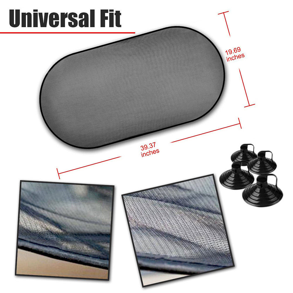 Novel Auto Rear Shade Mesh Sunshade Screen Heat In... – Grandado