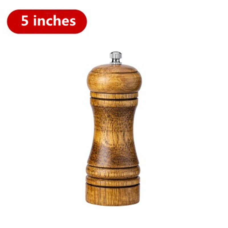 Molinillo de pimienta de madera maciza, molinillo ... – Grandado