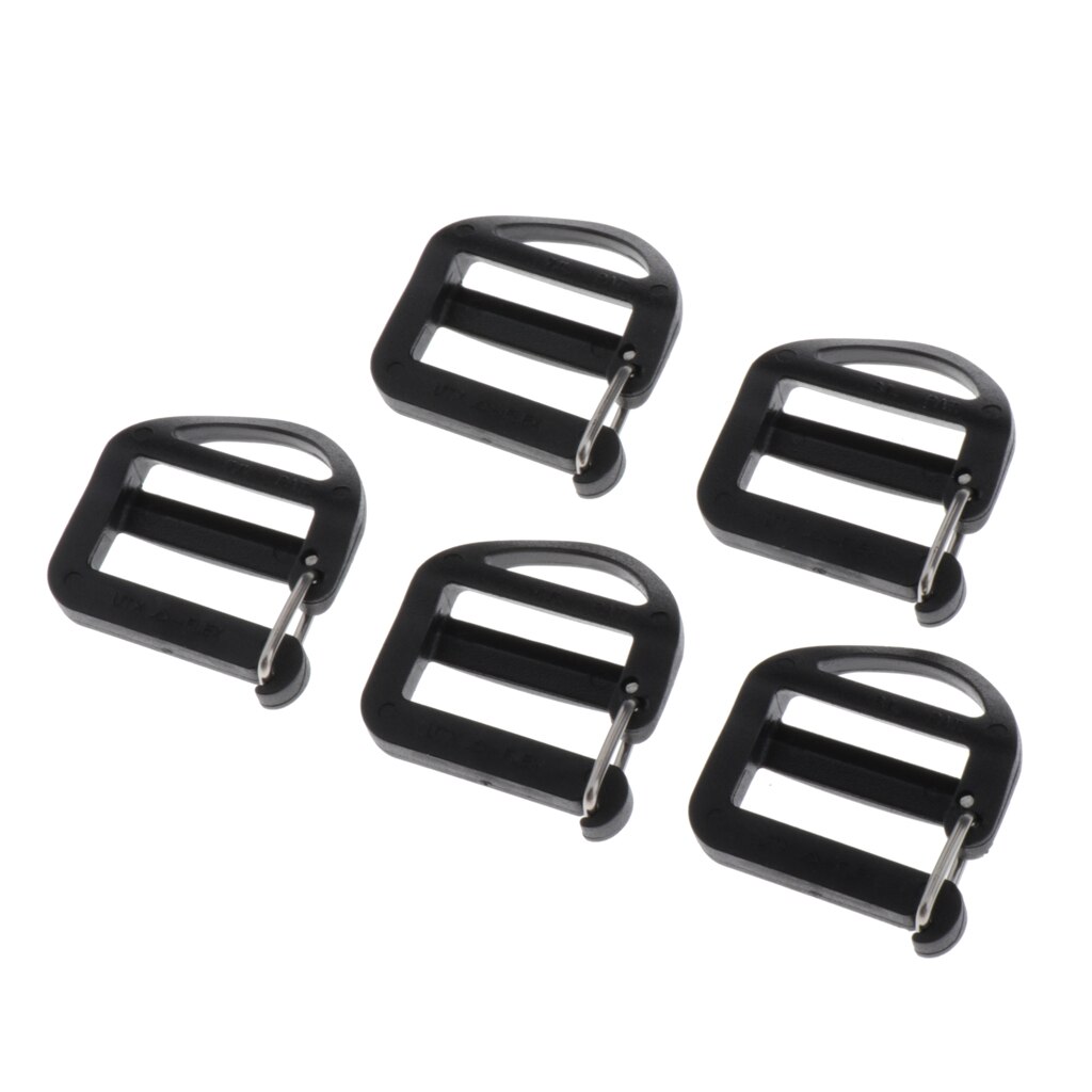 5 Pcs Ladder Lock Slider Backpack Straps Fastener ... – Grandado