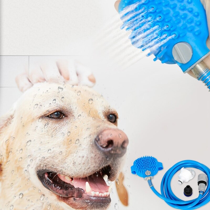 Pet Bathing Tool Dog Bath Scrubber And Pet Shower ... – Grandado