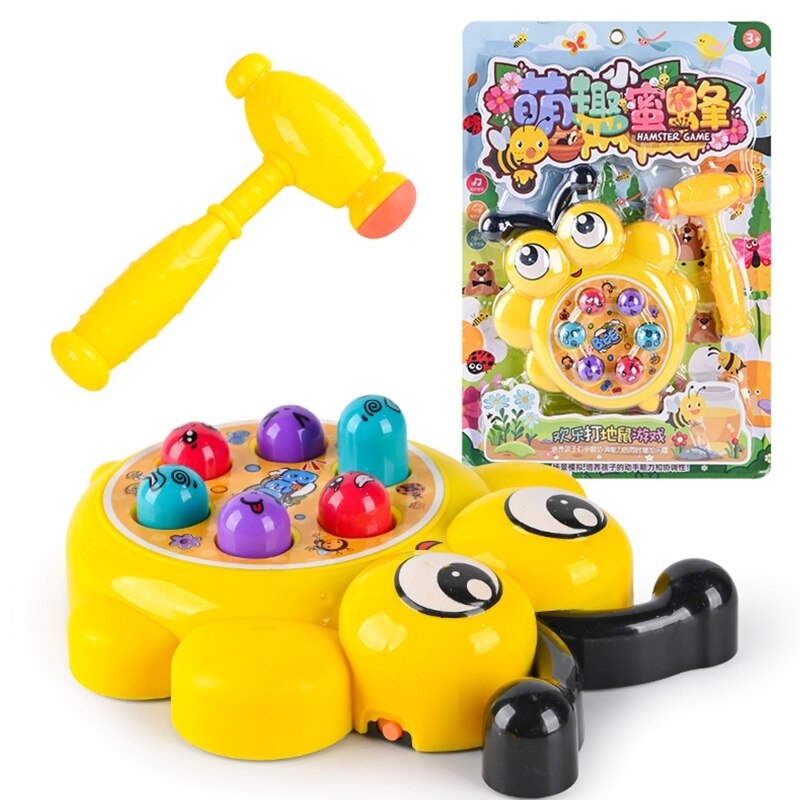 Table Play Toy Bee Whack A Mole Portable Multifunc... – Grandado