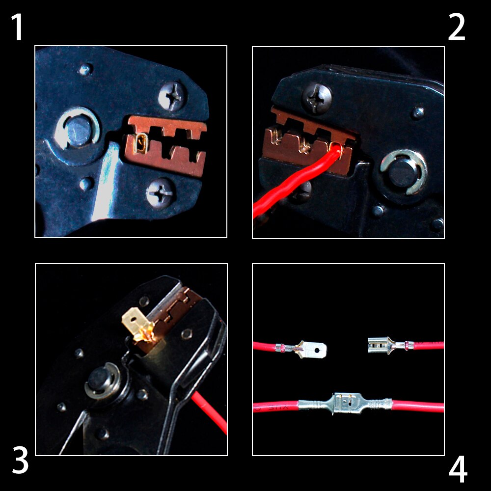 2.8/4.8/6.3Mm Golden Geïsoleerde Wire Crimp Termin... – Vicedeal