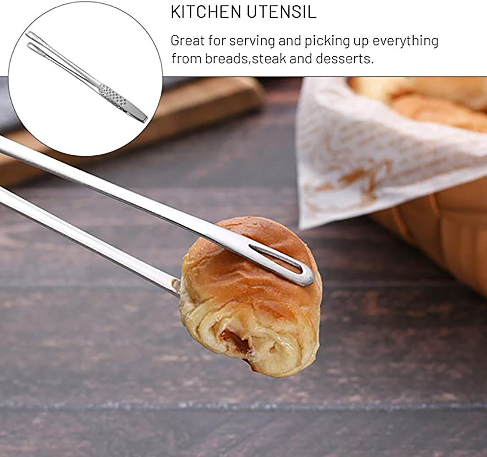 Barbecue Bbq Tang Keuken Tang Clip Klem Rvs Voedse... – Vicedeal