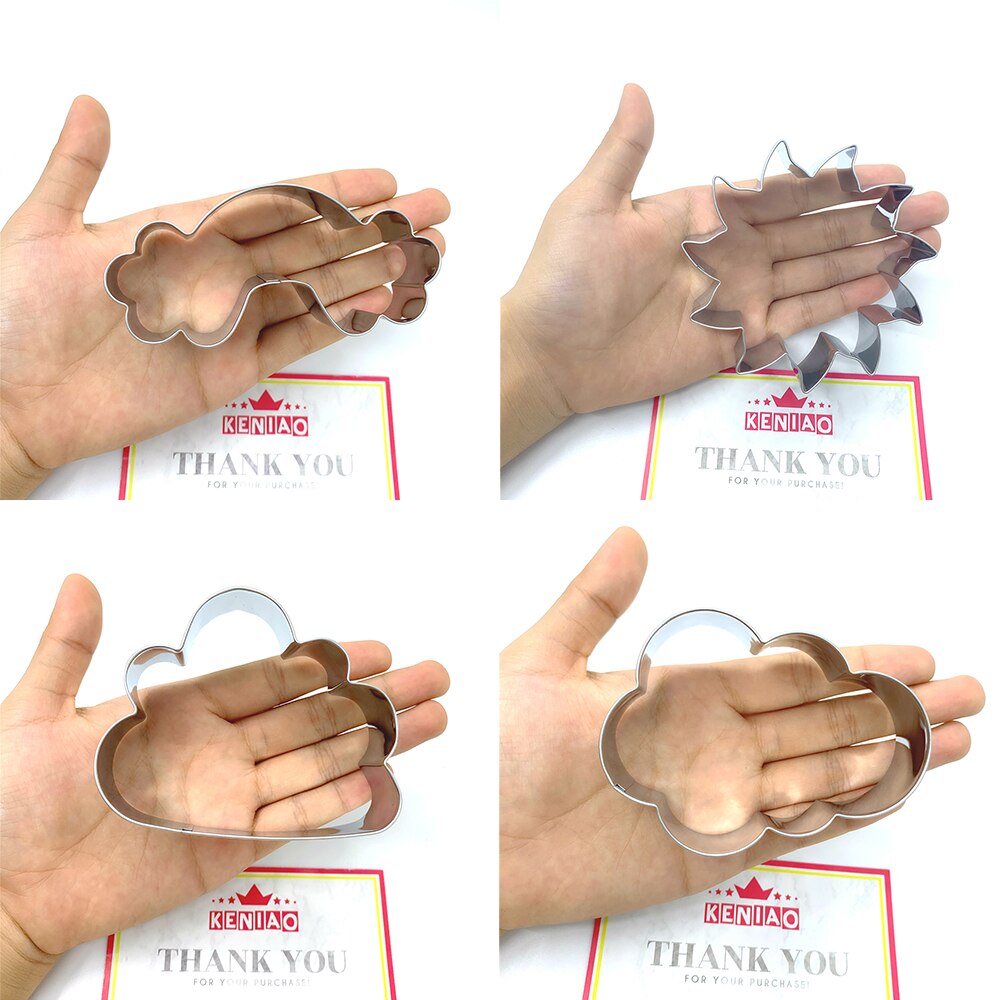 KENIAO Weather Cookie Cutter Set - 7 PC - Rainbow,... – Vicedeal