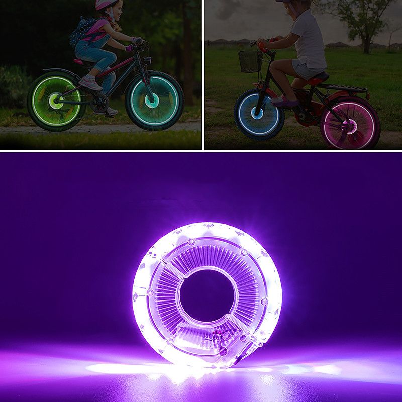 XANES Optical/Vibration Sensor RGB LED Bicycle Whe... – Grandado