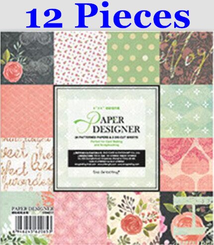 6‘’ Multi Style Scrapbooking Paper Pack Origami Ar... – Vicedeal