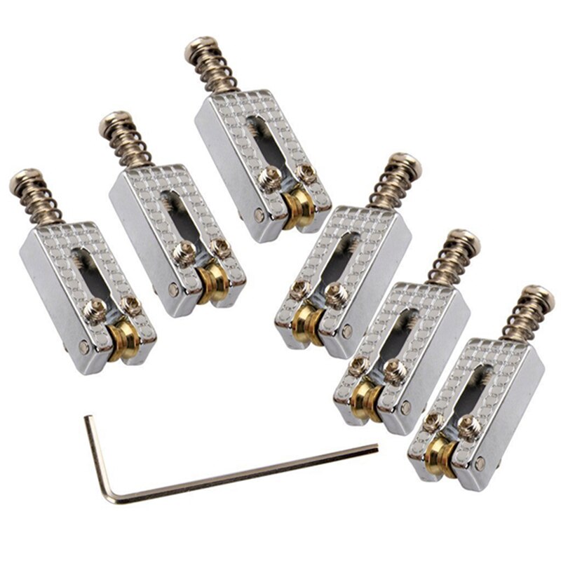 6 Roller Brug Tremolo Zadels Met Sleutel Voor Stra... – Vicedeal