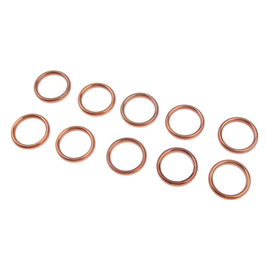 10pcs Exhaust Pipe Muffler Header Gasket Seal O-Ri... – Grandado