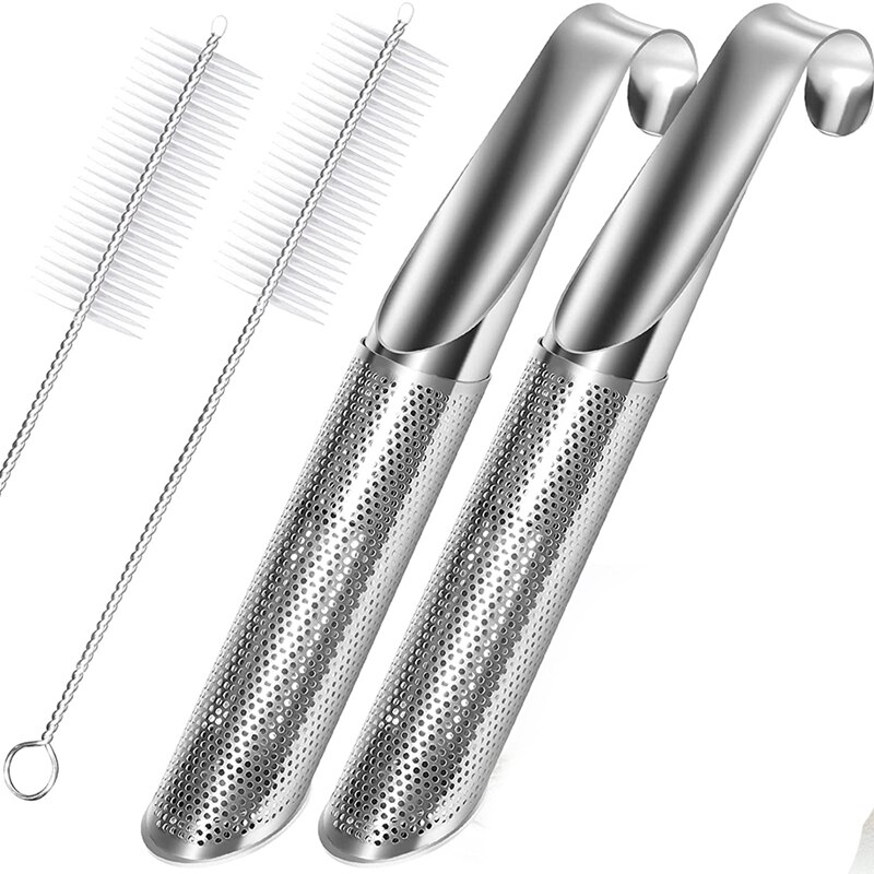1Set Stainless Steel Tea Infuser Stick Pipe Tea In... – Grandado