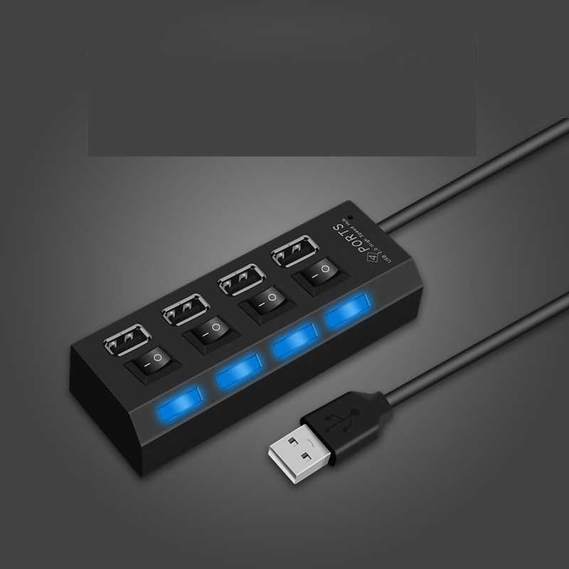 4 oder 7 Ports USB 2,0 Hub Langes Kabel mit Micro ... – Vicedeal