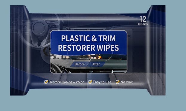 HGKJ Trim Restorer Wipe Car Accessories Interior C... – Grandado