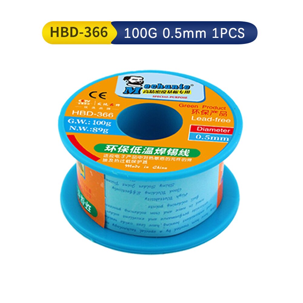 Welding Wire MECHANIC HBD-366 100G Lead Free Low T... – Grandado