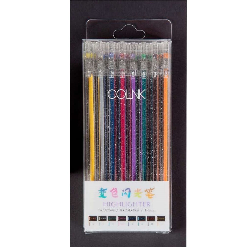 8pcs Different Color Stationery Highlighter Marker... – Vicedeal