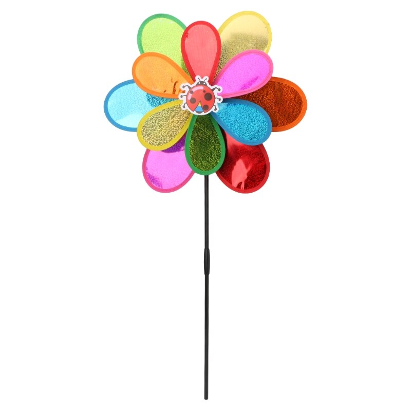 Double Layer Windmill Wind Spinner Sequins Whirlig... – Grandado