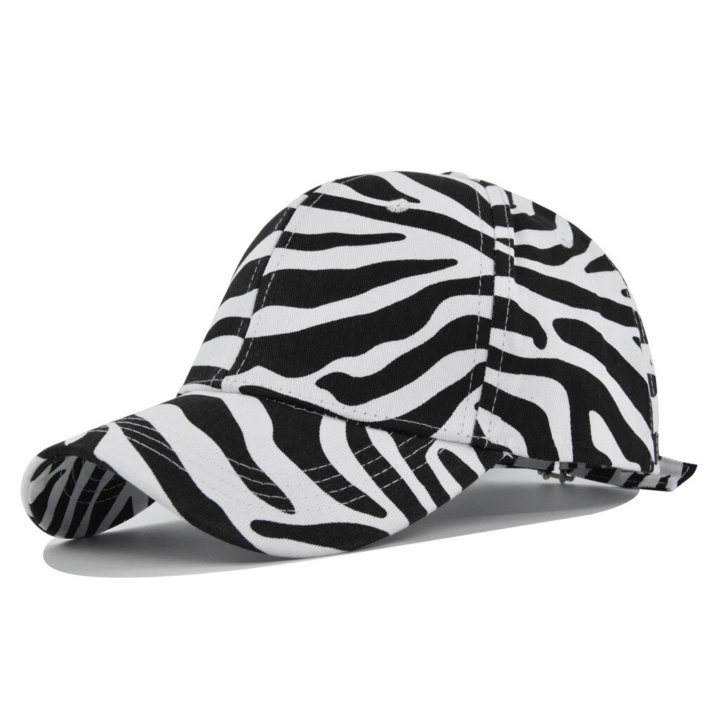 Koe Baseball Cap Lente Zomer Zonnehoed Zebra Stree... – Grandado