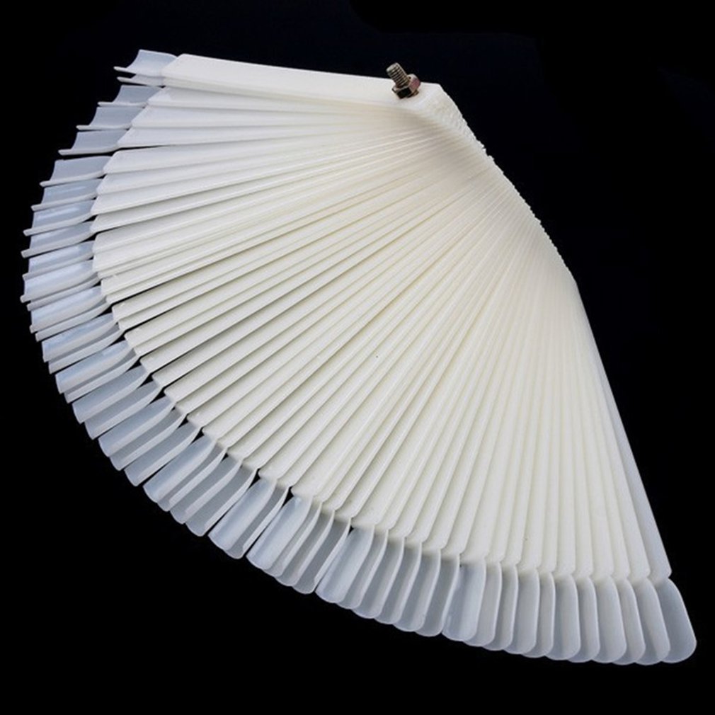 50/Set Nail Art Tips Display Practice Sticks Fan S... – Grandado