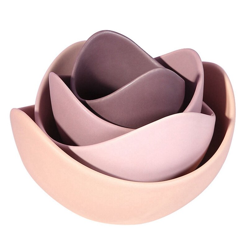 LUDA Lotus Ceramic Bowl Dishes and Plates Sets Fru... – Grandado