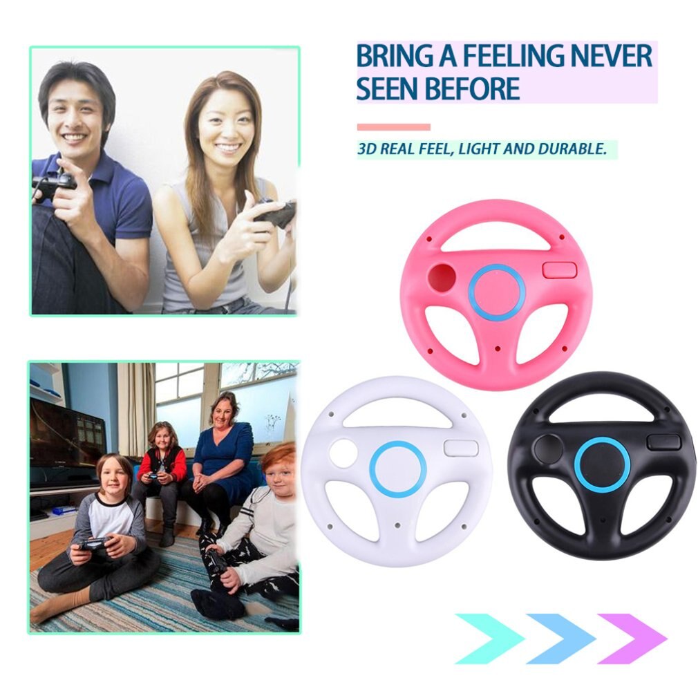 Spel racing ratt för nintendo wii kart fjärrkontro... – Vicedeal