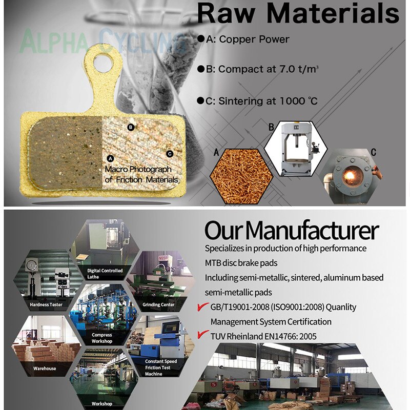 MTB Bicycle Disc Brake Pads For Magura MT5 MT7 Dis... – Vicedeal