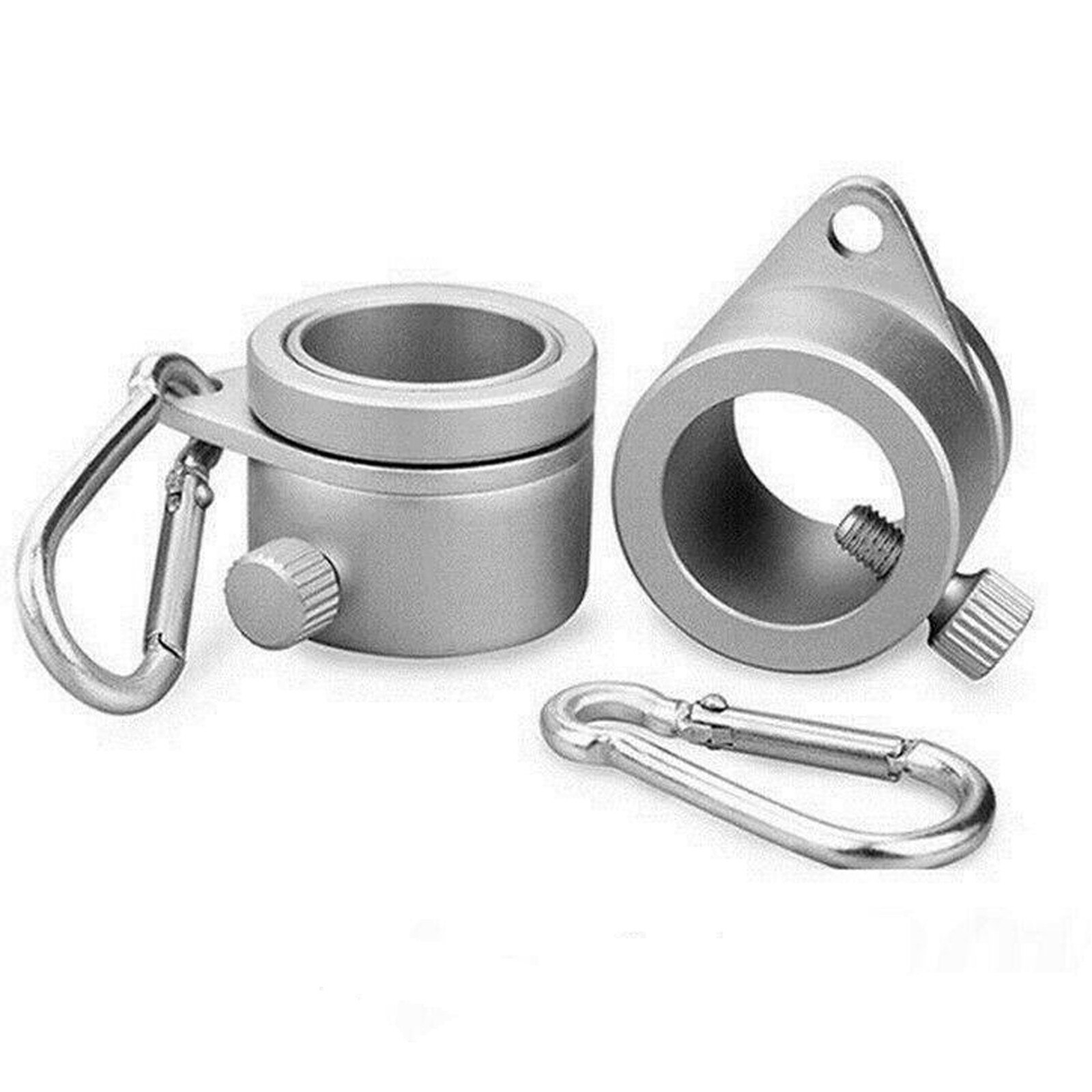 Aluminum Alloy Flagpole Clamp 1 Inch Rotating Flag... – Grandado