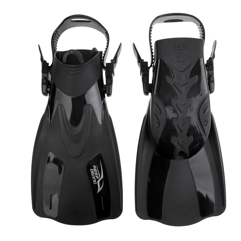 Adult Children Fins Flippers for Scuba Diving Swim... – Vicedeal