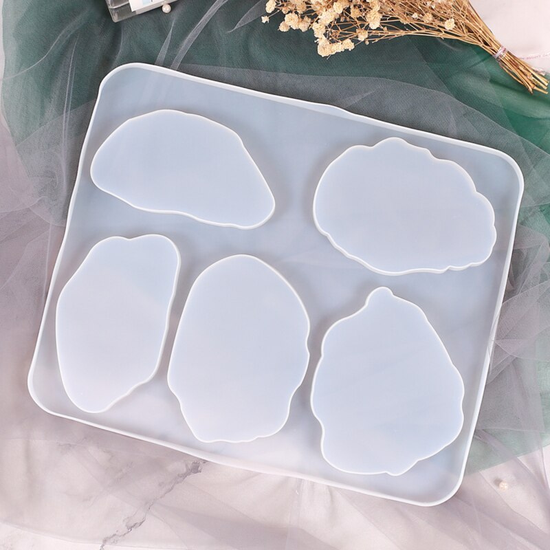 Flower Compote Coaster Resin Mold Set DIY Handmade... – Grandado