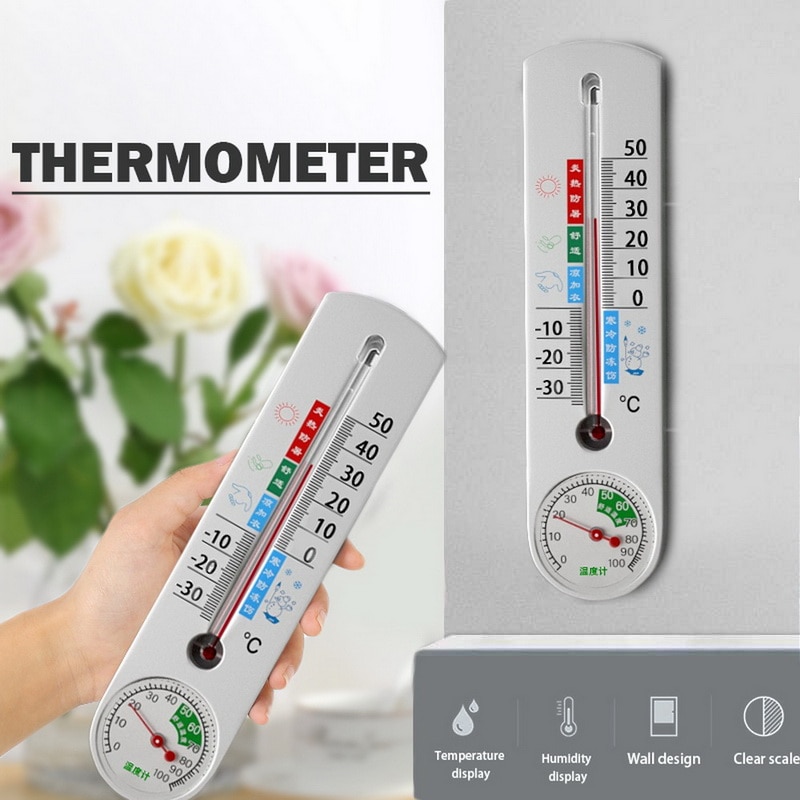 22cm long Wall Hang Thermometer Indoor Outdoor Gar... – Grandado