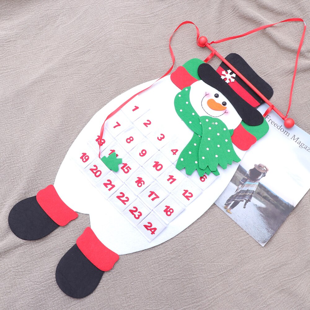 Countdown to Christmas Santa Advent Calendar Chris... – Grandado