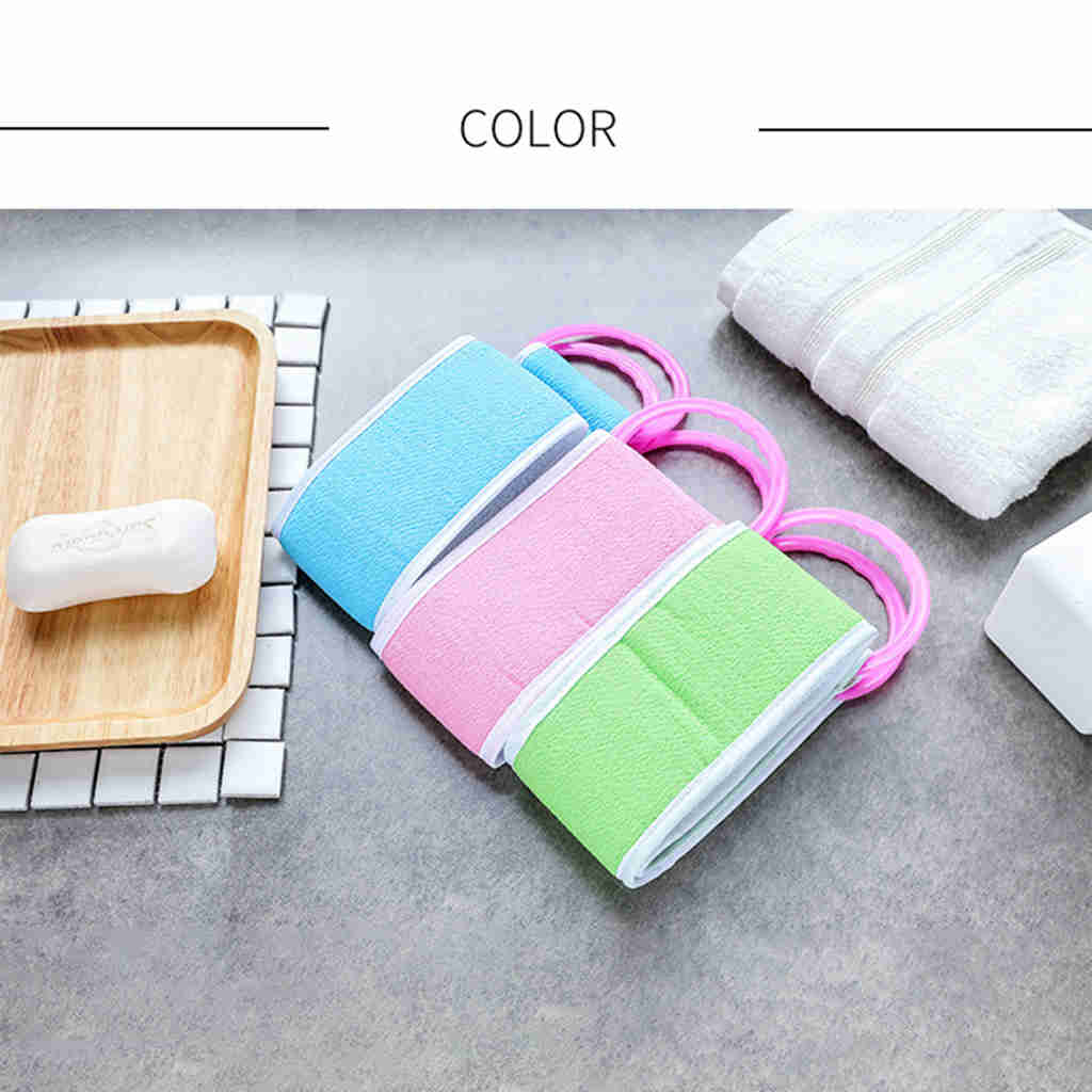 Back-Pulling Strip Bath Towel Thickened Double-Sid... – Vicedeal