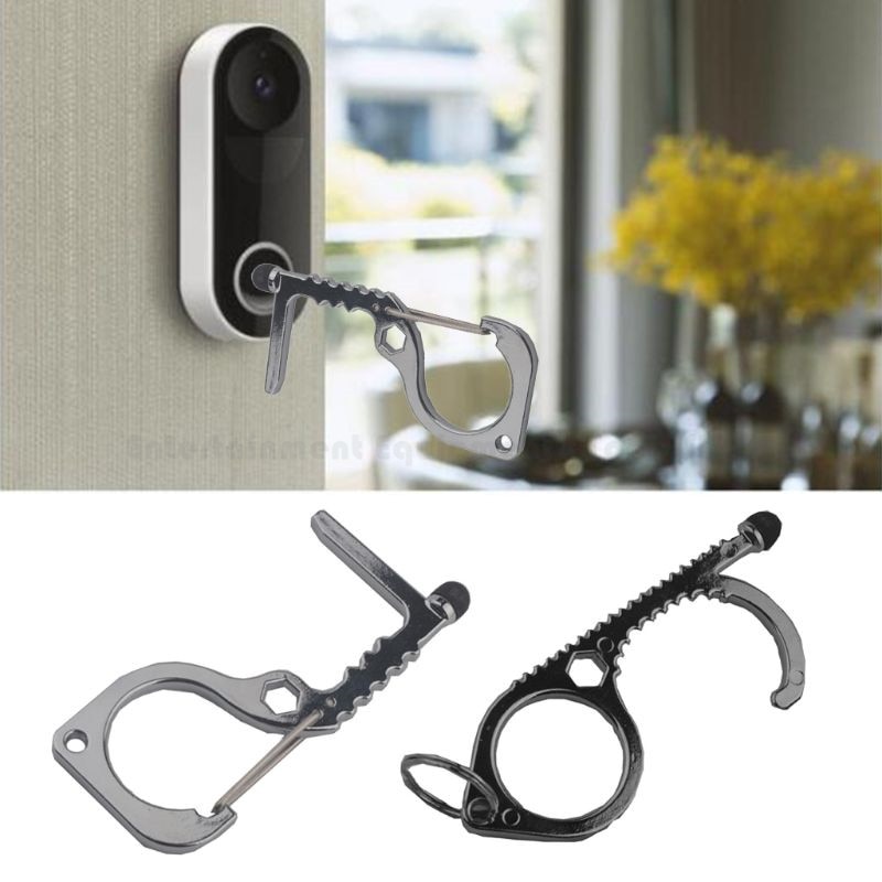 No Touch Door Opener Tool Mini Reusable Handle Key... – Vicedeal