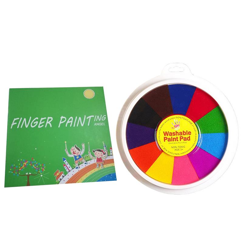 Funny Finger Painting Kit For Kids Non-Toxic Washa... – Grandado