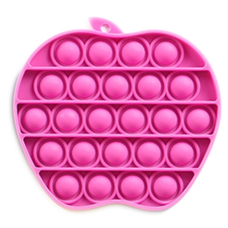 Hand Push Bubble Toy Fish Shape Push Bubble Silico... – Grandado