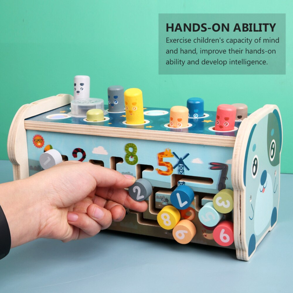 1 Set Dog Whack-a-mole Game Toy Knocking Piano Toy... – Grandado