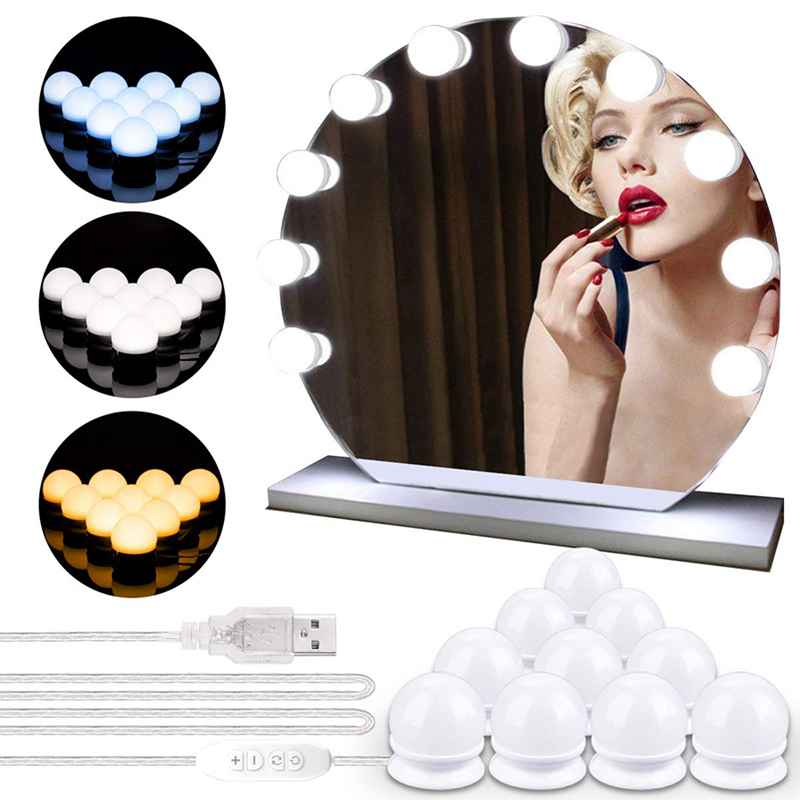 Usb Powered Dimmable 10w Bulb Hollywood Led Makeup... – Grandado