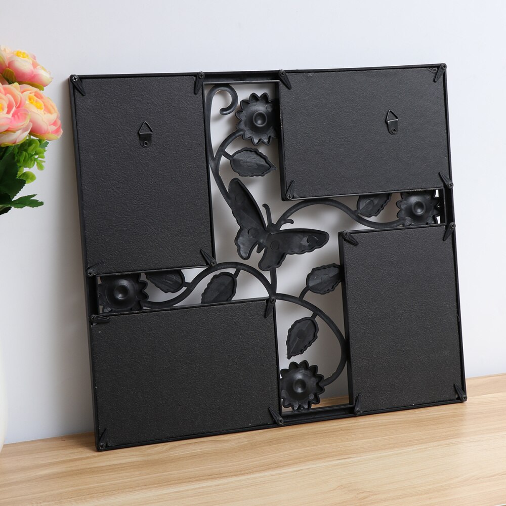 Decorative 4 Opening Wall Hanging Photo Frame with... – Vicedeal