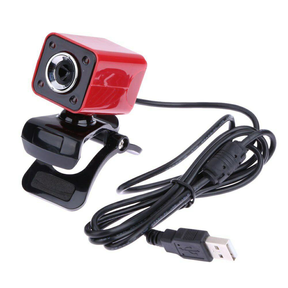 Basix WebCam USB Camera HD 640*480 Camera 4 LED Li... – Grandado
