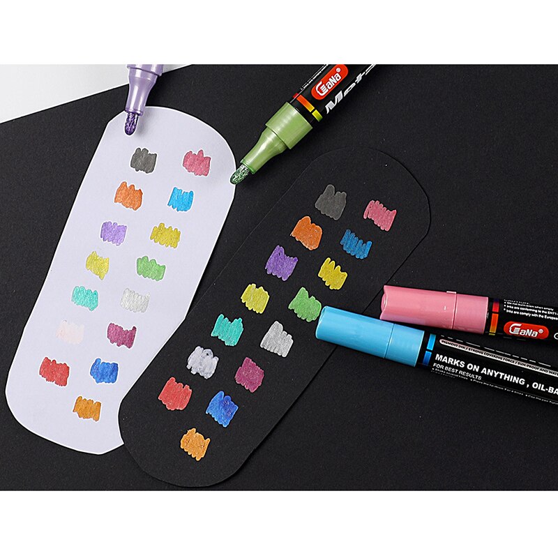 Colorful Metal Painting pen mark pen photo album S... – Vicedeal
