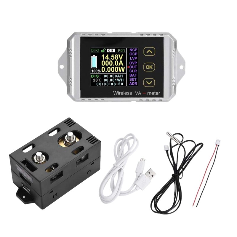 Multifunktion dc meter , usb spændingstester trådl... – Grandado
