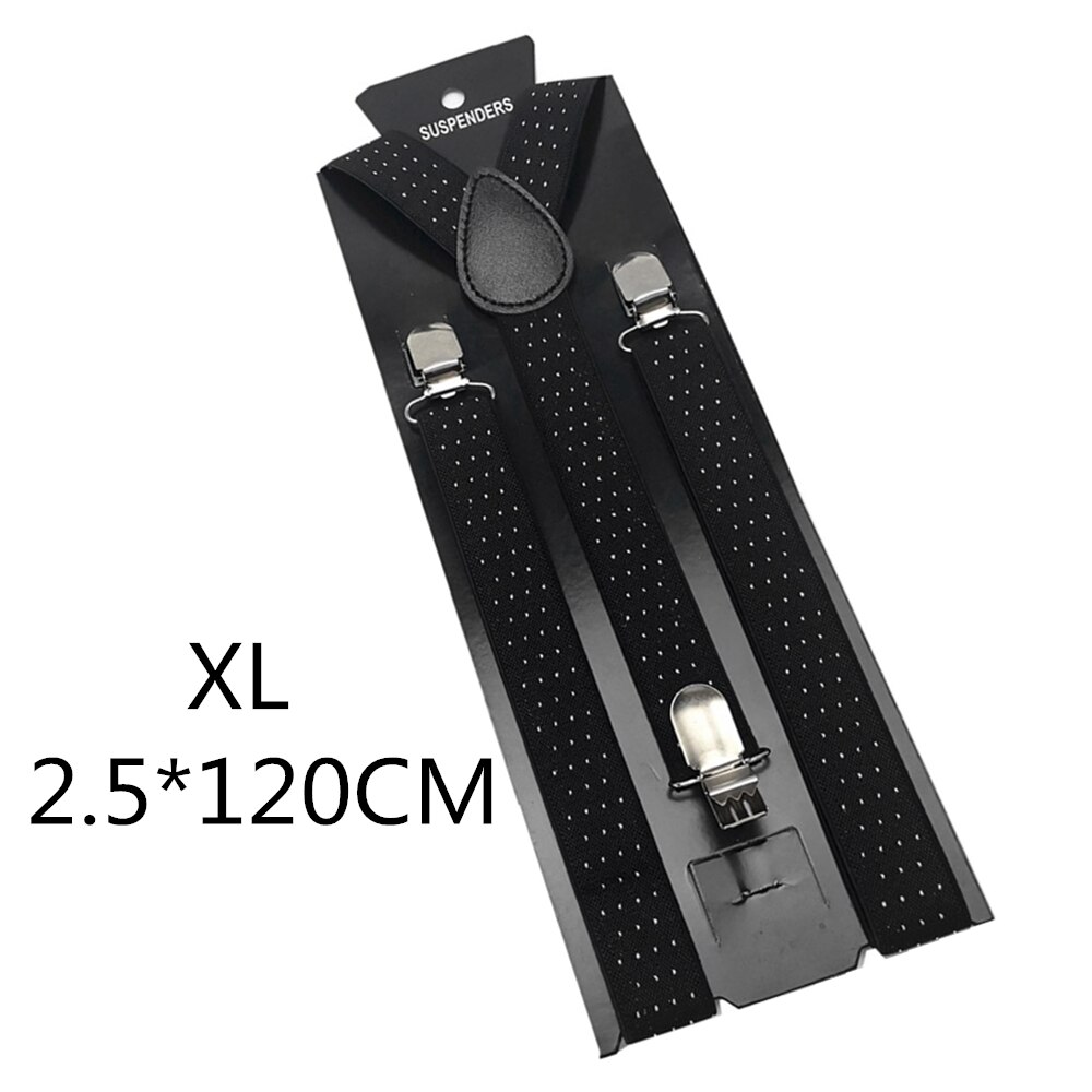 Easy Adjustable Adult Kids Dot Jacquard Suspenders... – Grandado