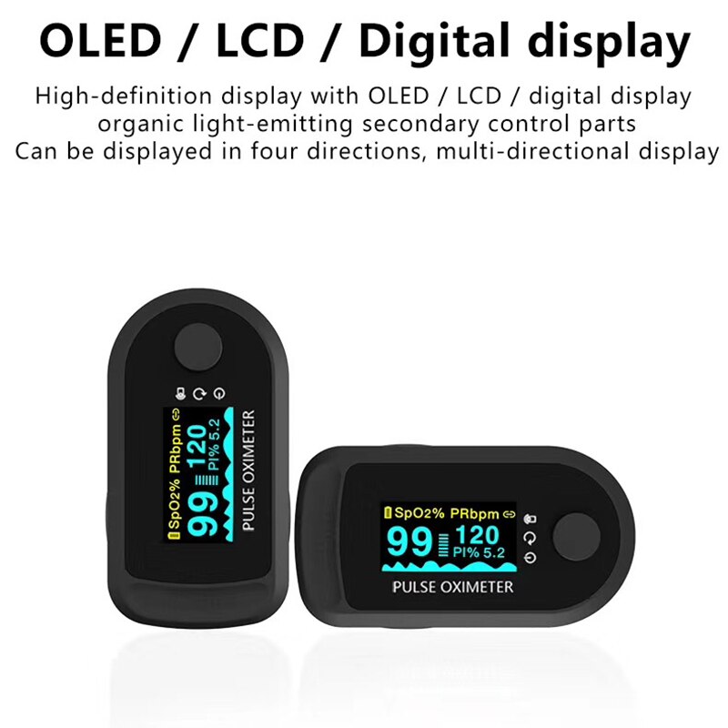 Bluetooth Finger Pulse Oximeter Sleep monitoring d... – Grandado