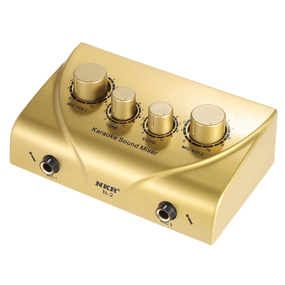 Karaoke Sound Mixer Microfoon Versterker & Microfo... – Grandado