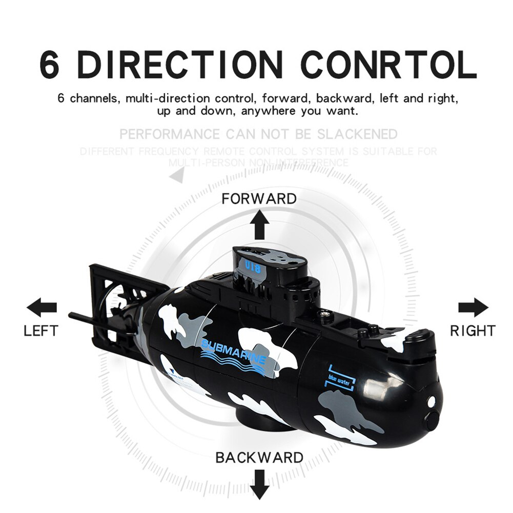 Mini Remote Control Submarine Rechargeable Electri... – Grandado