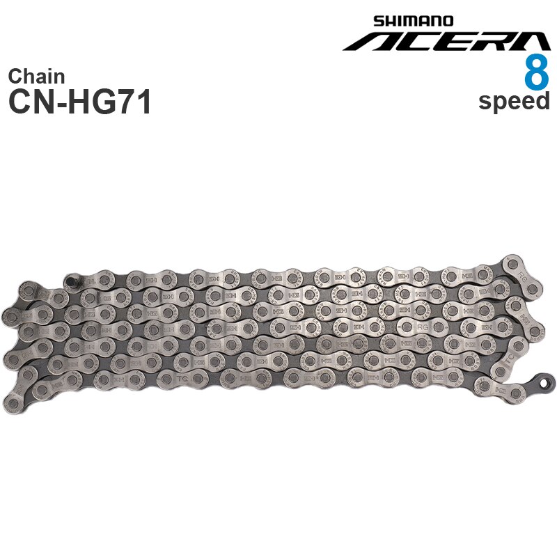 SHIMANO ACERA - 8-Speed Kette CN-HG71- HYPERGLIDE ... – Grandado
