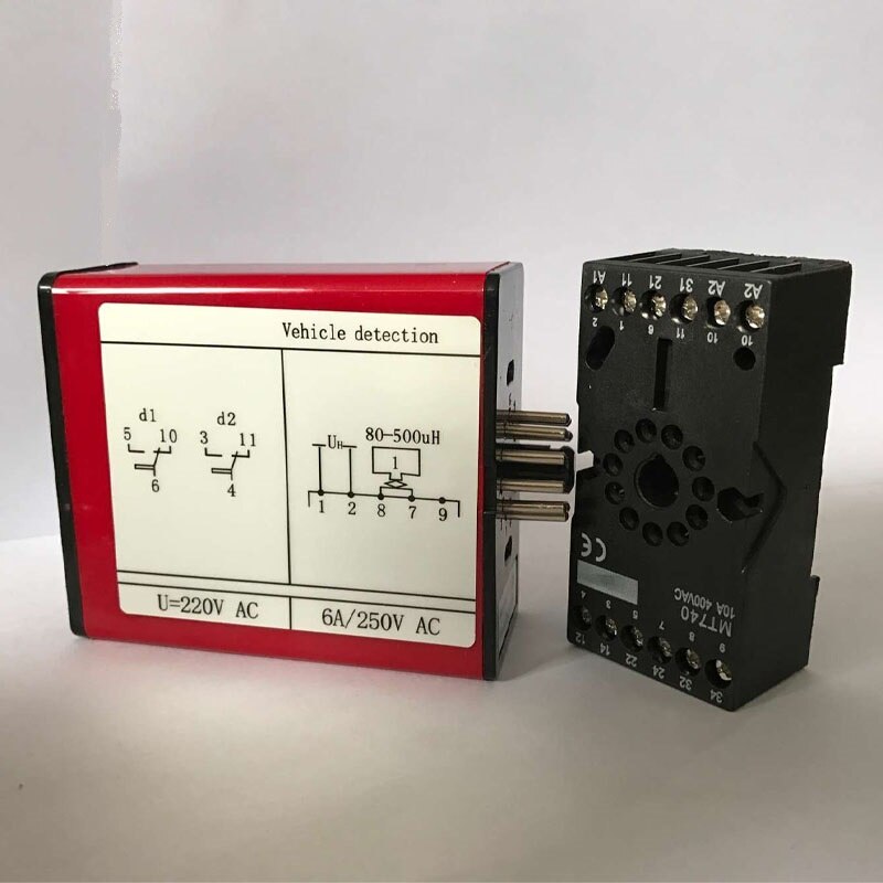 2ch Door Gate Barrier Vehicle Loop Detector For Ba Grandado