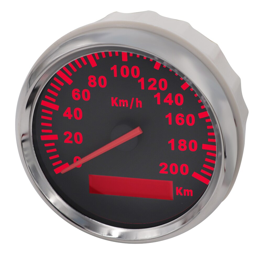 85mm Universal Speedometer Gauge 200 km/h For Mari... – Grandado