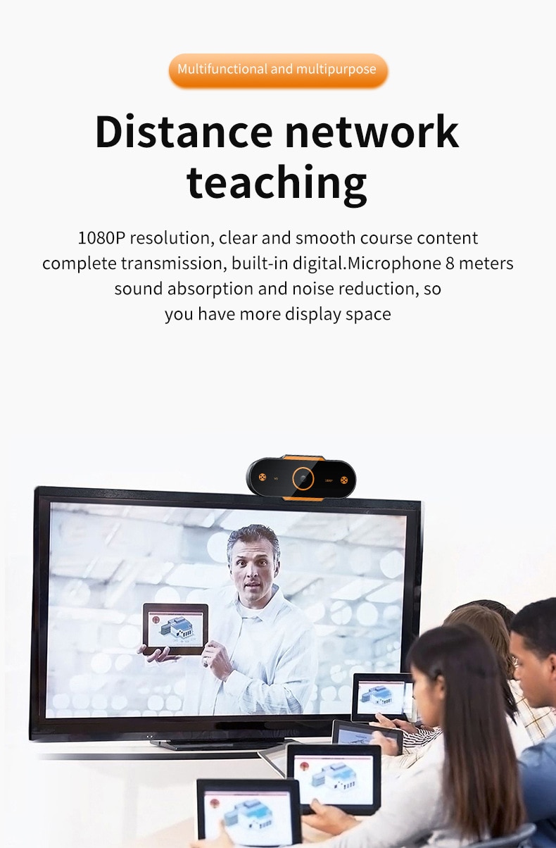 USB2.0 Computer Webcam Full HD 1080P Webcam Camera... – Grandado