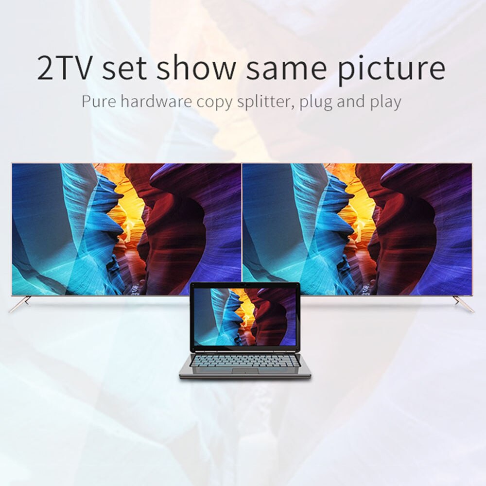 Unnlink VGA Splitter 1X2 FHD 1920X1440 1 VGA Signa... – Vicedeal