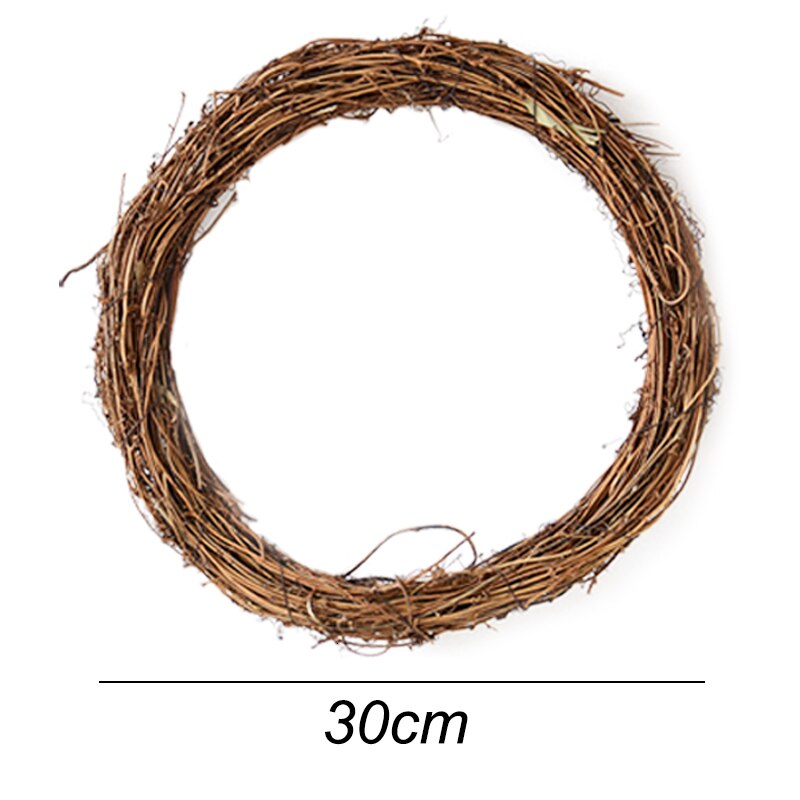 10-40cm Iron Metal Garland Natural Rattan Garland ... – Vicedeal