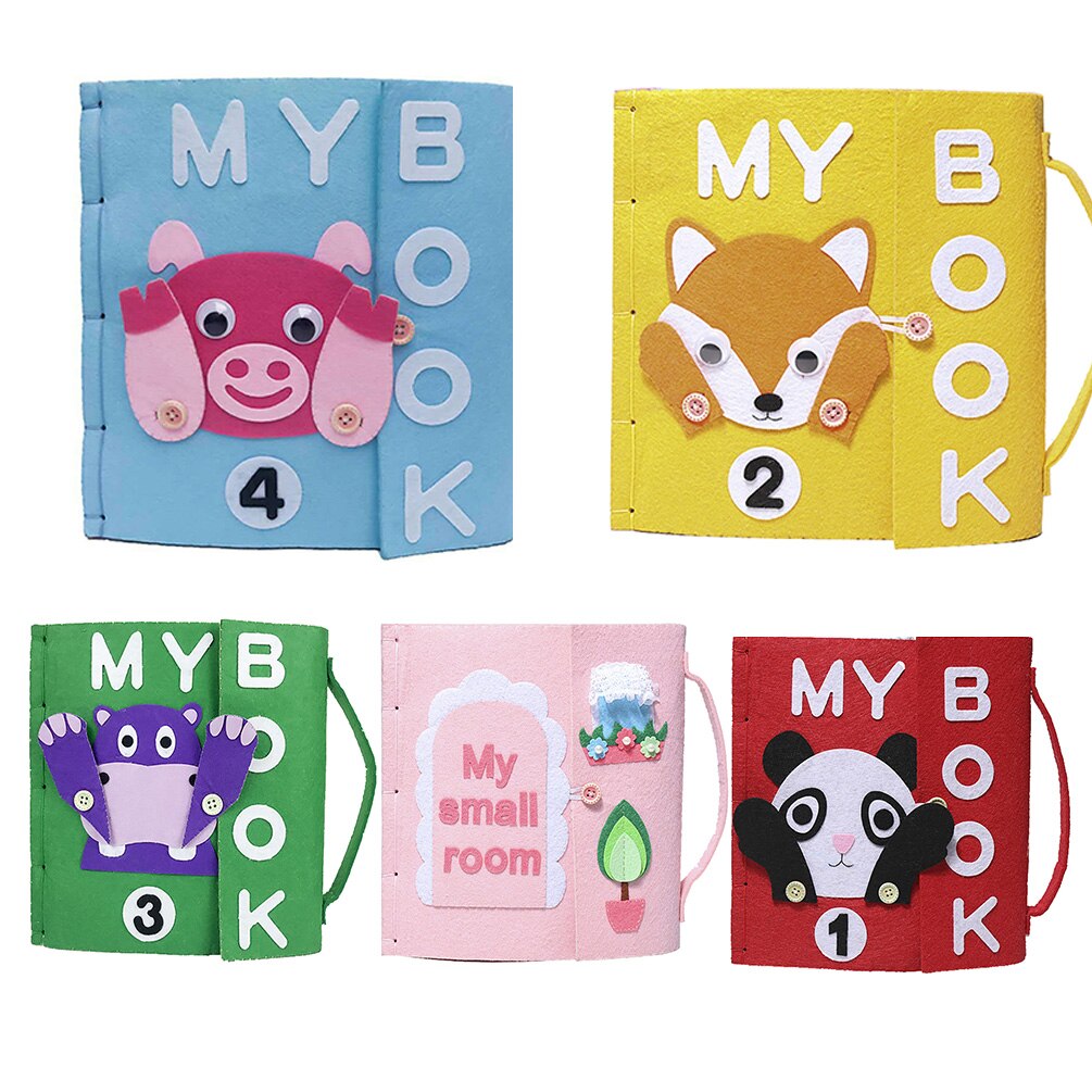 Handmade DIY Felt Book Soft Nonwoven Toys For Kids... – Grandado